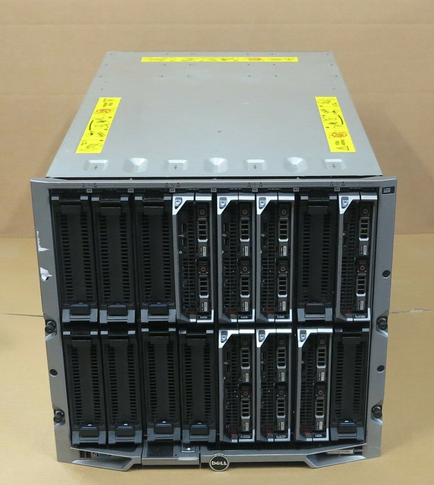 Dell PowerEdge M1000E Chassis 7 x M610 blade Servers 10 x 6-Core 1008GB Ram