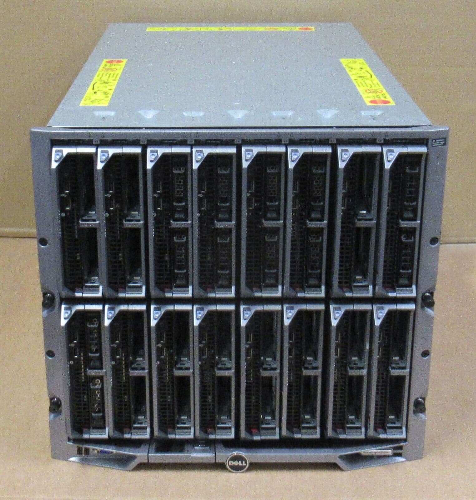Dell PowerEdge M1000E Chassis W/ 16x M620 Blade Server 32x E5-2680v2 ...