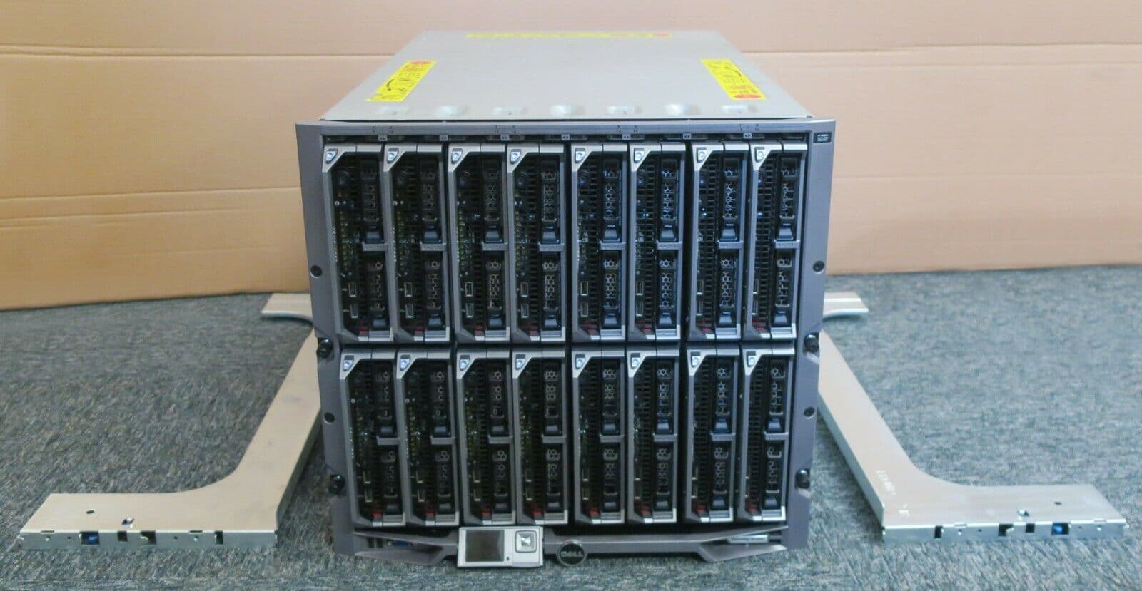 Dell PowerEdge M1000E With 16x M630 Blade Servers E5-2643 v3 3 40GHz ...