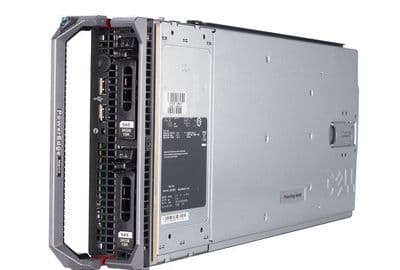 Dell PowerEdge M600 2 x QUAD-Core E5430 2 66Ghz 8GB Ram RAID Blade Server