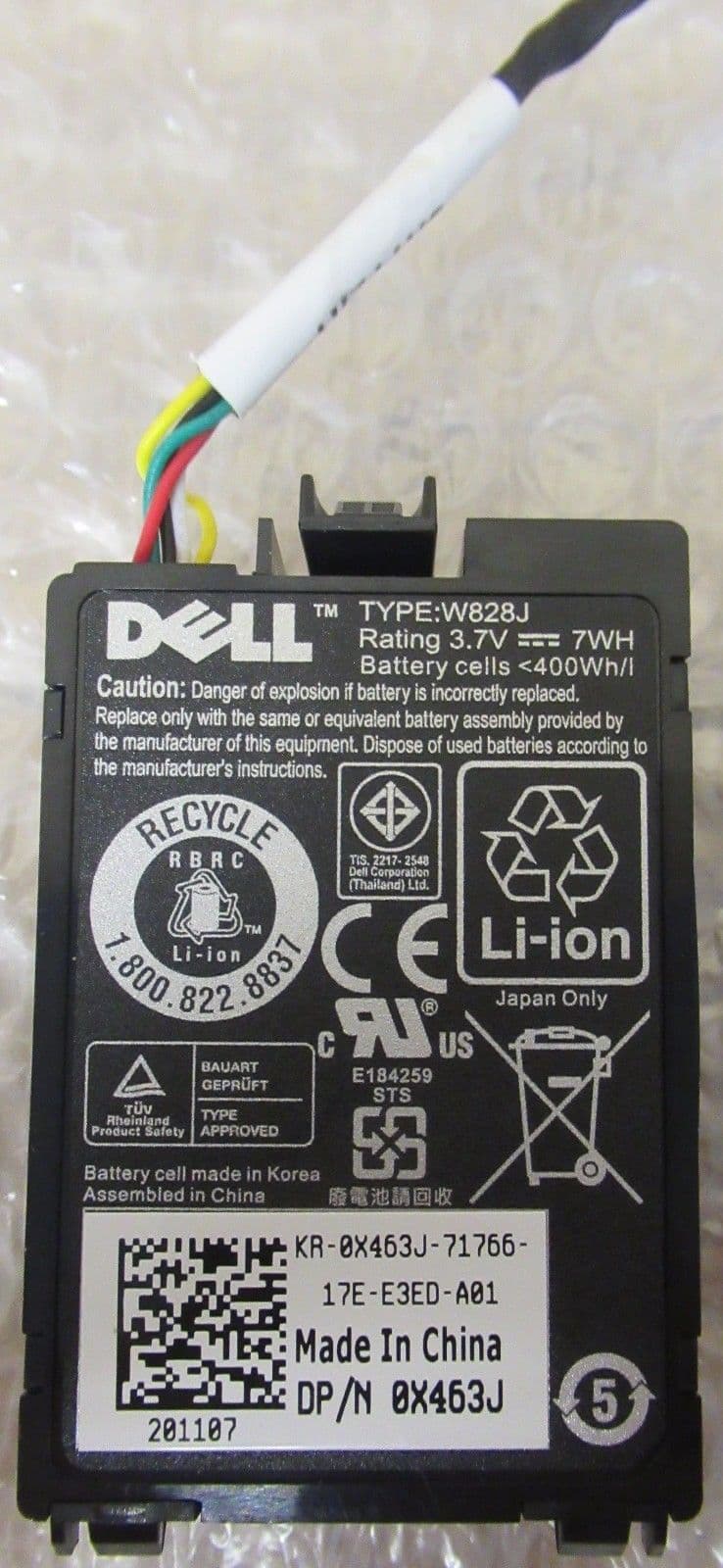 Dell PowerEdge M610 PERC 6i SAS SATA RAID Controller H145K With Battery ...