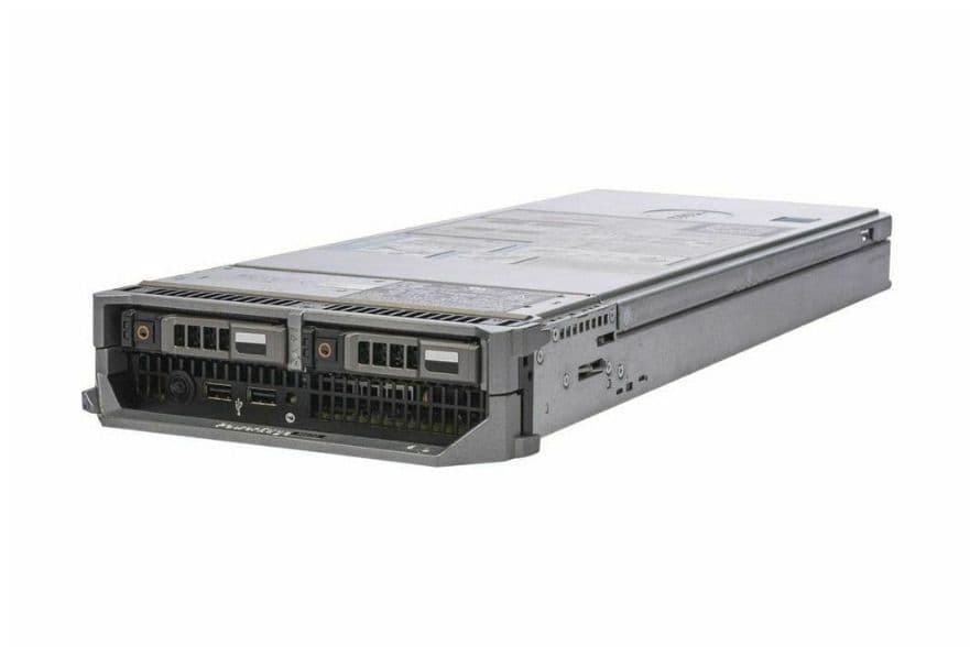 Dell PowerEdge M620 Blade Server 2x 10C E5-2680v2 192GB Ram 2x 300GB ...