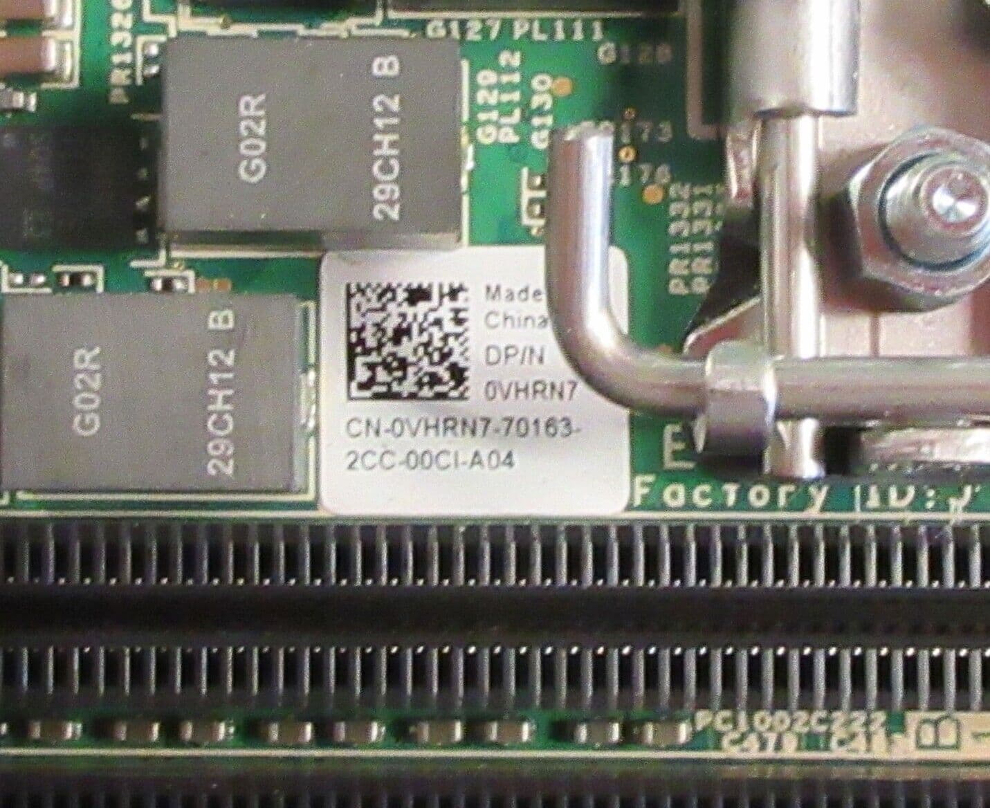 Dell PowerEdge M620 FCLGA2011 Motherboard Blade Server System Board VHRN7