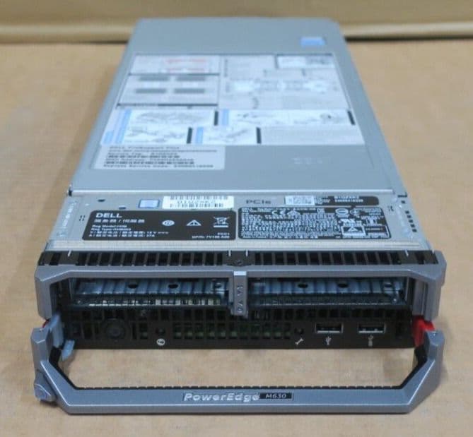 Dell PowerEdge M630 2x 10Core E5-2640v4 2 4Ghz 96GB Ram 2-Bay H730P ...