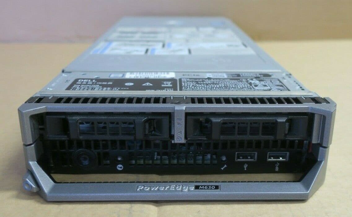 Dell PowerEdge M630 Blade Server 12-Core E5-2670v3 2 30GHz 128GB RAM 2x ...