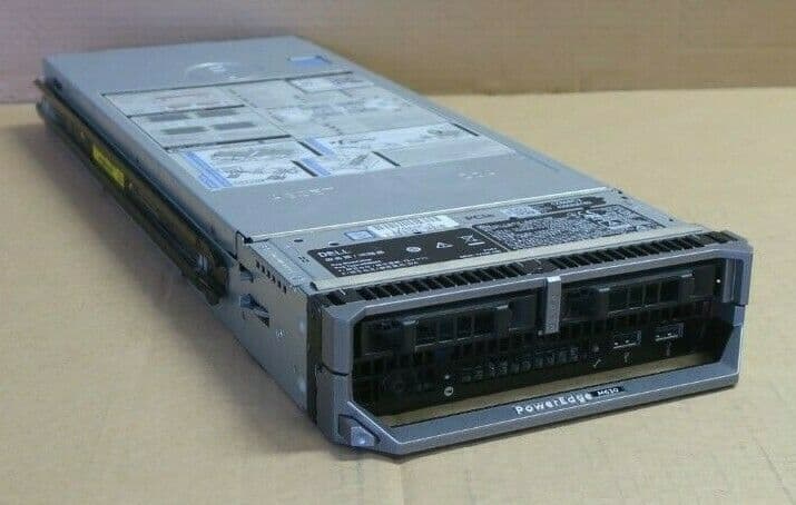 Dell PowerEdge M630 Blade Server 12-Core E5-2670v3 2 30GHz 128GB RAM 2x ...