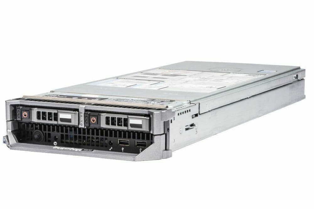 Dell PowerEdge M630 Blade Server 2x 8C E5-2640v3 2 6GHz 32GB Ram 2x ...