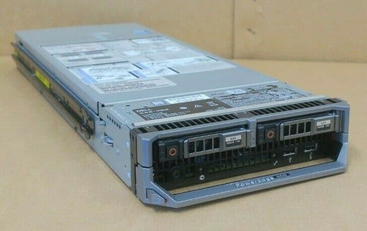 Dell PowerEdge M630 Blade Server Quad-Core E5-2637v3 128GB RAM 2x 300GB ...