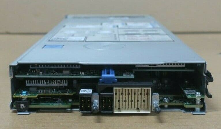 Dell PowerEdge M630 Blade Server Quad-Core E5-2637v3 128GB RAM 2x 600GB ...
