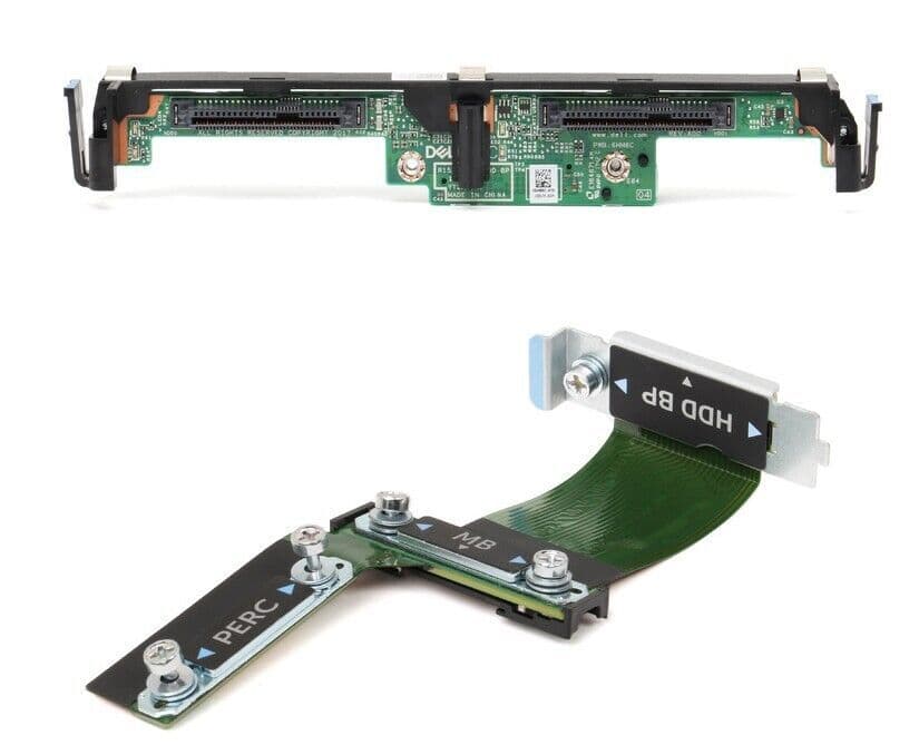Dell PowerEdge M640 2-Bay 2 5" SAS SATA HDD Backplane 6HM8C PCIe Cable ...