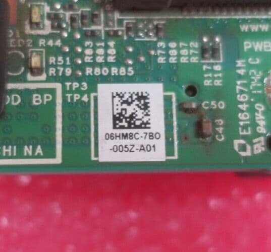 Dell PowerEdge M640 2x 2 5" 2-Bay SAS SATA HDD Hard Drive Backplane - 6HM8C