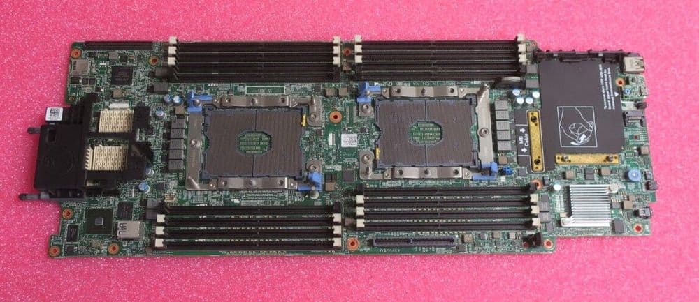 Dell PowerEdge M640 Blade Server Motherboard Dual Scalable CPU 16-DIMM ...