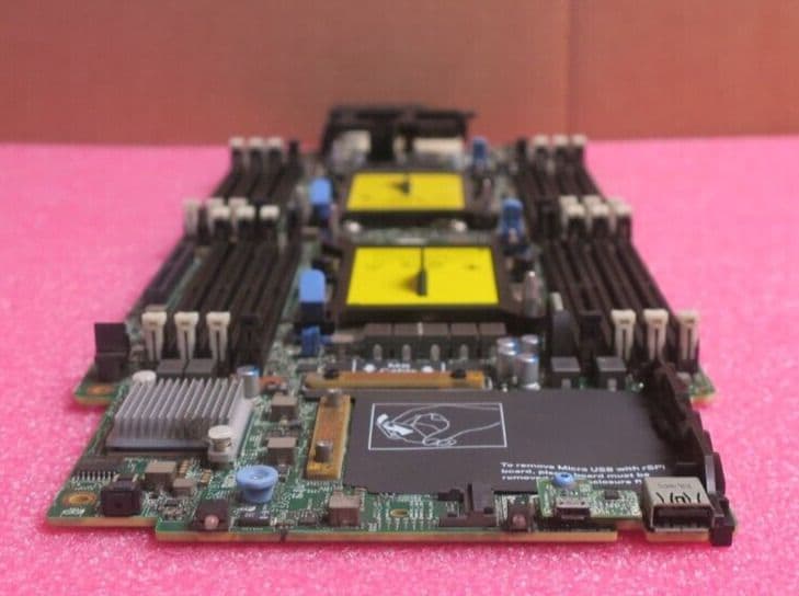 Dell PowerEdge M640 Blade Server Motherboard Dual Scalable CPU 16-DIMM ...