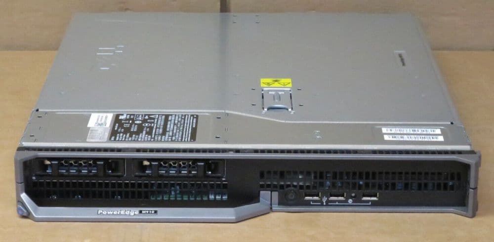 Dell PowerEdge M910 Blade Server ONLY 4 x CPU Slots 32 x DIMM Slots 2 ...