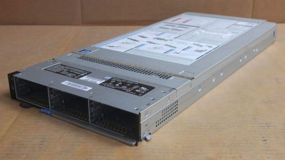 Dell PowerEdge MX740c 2x 16Core Gold 6130 96GB RAM 6x 2 5" Bay Blade Server