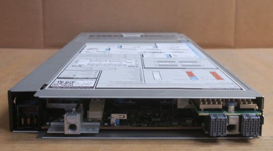 Dell PowerEdge MX740c 2x 16Core Gold 6130 96GB RAM 6x 2 5" Bay Blade Server