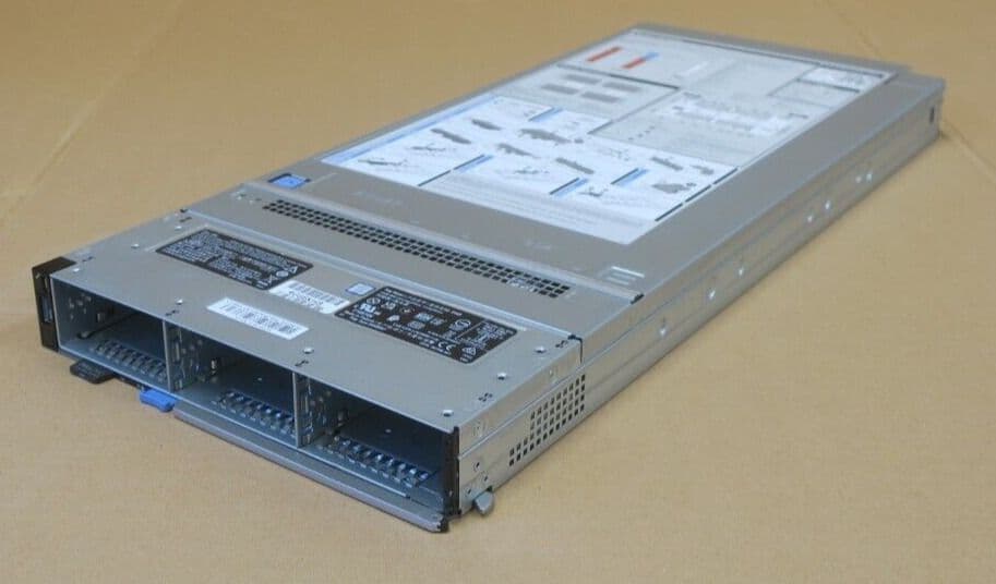 Dell PowerEdge MX740c 2x 2nd Gen Scalable CPU 24-DIMM 6x 2 5" SAS Bay ...