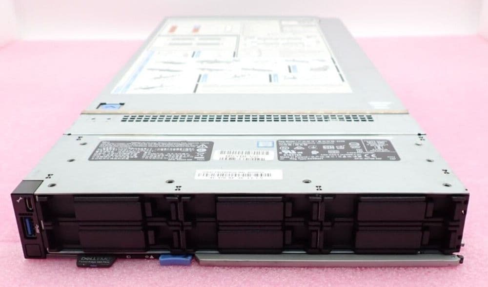 Dell PowerEdge MX740c 2x 2nd Gen Scalable CPU 24-DIMM 6x SATA CTO Blade ...