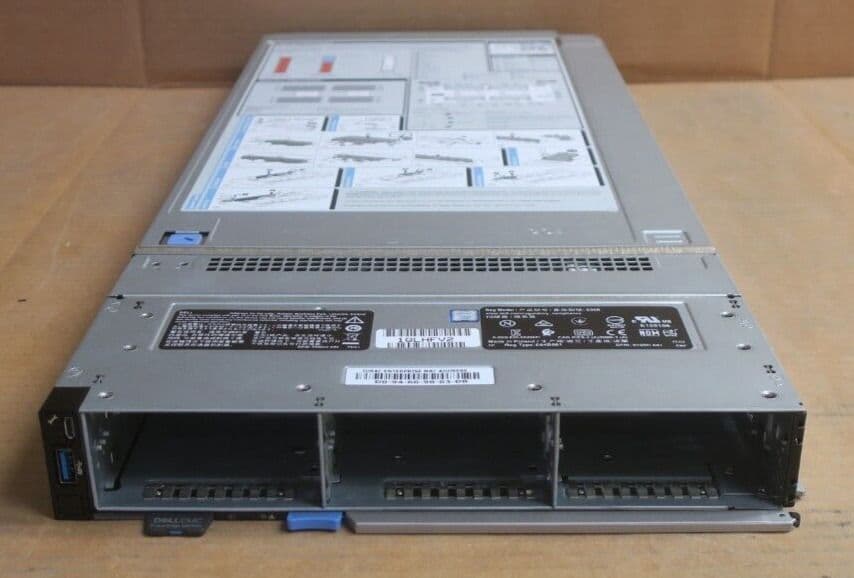 Dell PowerEdge MX740c 2x 2nd Gen Scalable CPU 24-DIMM H730p 6x 2 5" CTO ...