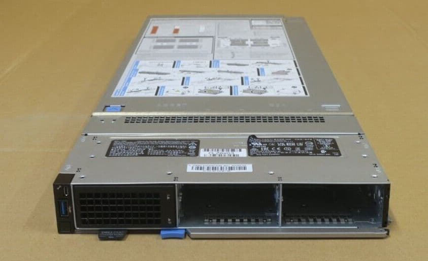 Dell PowerEdge MX750c 2x 3rd Gen Scalable CPU 32DIMM 4x 2 5" NVMe Bay ...