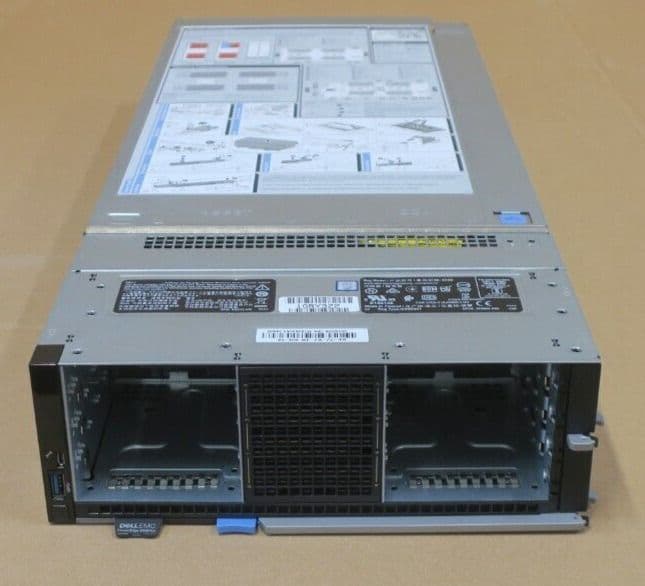 Dell PowerEdge MX840c 4x 2nd Gen Scalable CPU 48-DIMM 8x 2 5" SAS Bay ...