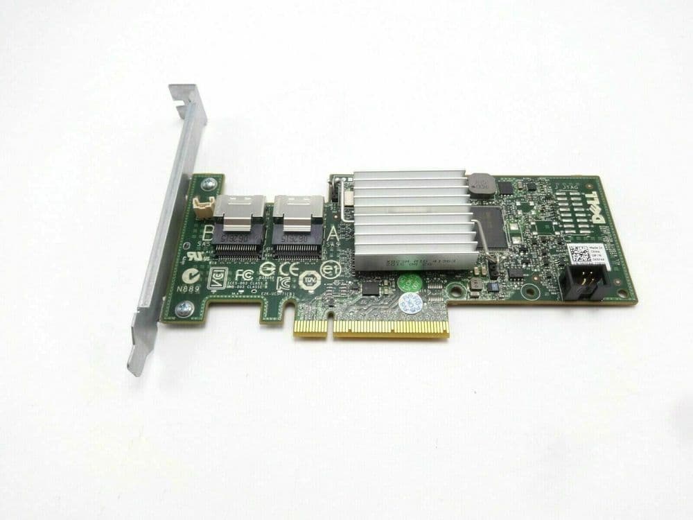 Dell PowerEdge PERC H200 PCI-E 2 0 X8 SAS 6GB/s RAID Controller Card 65F44
