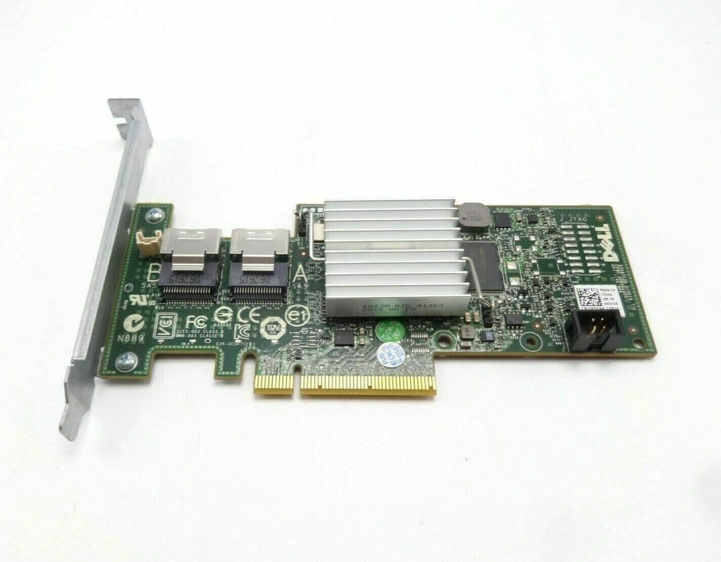 Dell PowerEdge PERC H200 PCI-E 2 0 X8 SAS 6GB/s RAID Controller Card 65F44