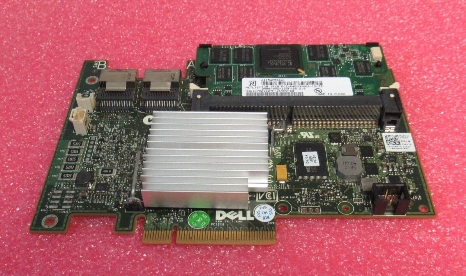 Dell PowerEdge PERC H700 SAS 6GB/s 1GB RAID Controller Card 39H7H