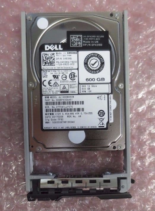 Dell PowerEdge / PowerVault 600GB 2 5" 12Gbs 10K SAS HDD Hard Drive ...