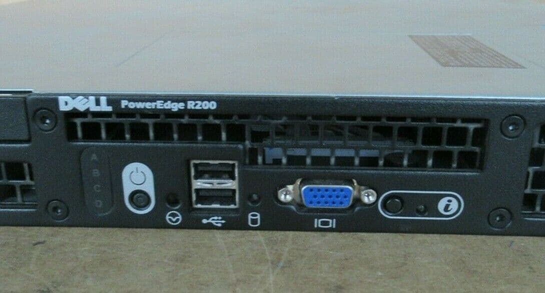 Dell Poweredge R200 Intel Core 2 Duo E8400 3 00Ghz 2GB RAM 1U Rackmount ...