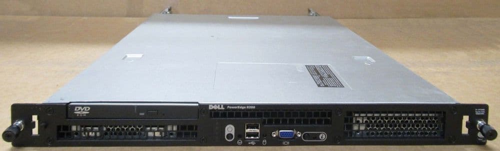 Dell PowerEdge R200 Intel Xeon 3065 2 33GHz 2x 1GB Ram DVD ROM 1U Rack ...