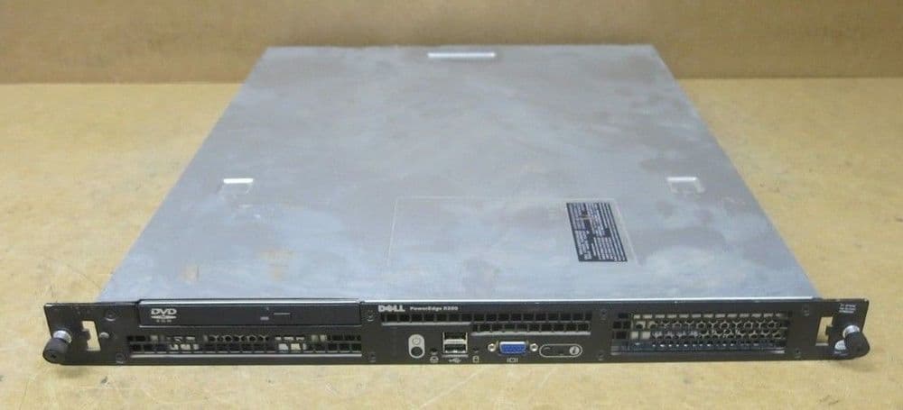 Dell Poweredge R200 Intel Xeon 3075 Dual Core 2 66Ghz 292GB HDD 2GB RAM ...
