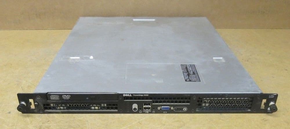 Dell Poweredge R200 Intel Xeon 3075 Dual Core 2 66Ghz 320GB HDD 2GB RAM ...