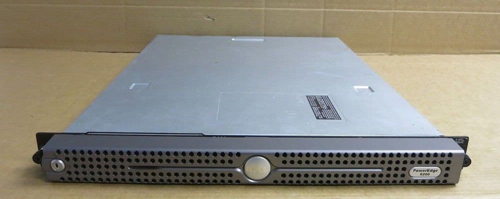 Dell PowerEdge R200 Intel Xeon Processor E3110 3 00GHz 2 x 3TB HDD Rack ...