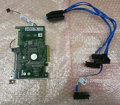 Dell PowerEdge R200 R300 SAS 6/IR 6iR Raid Controller Card JW063 PD147 ...