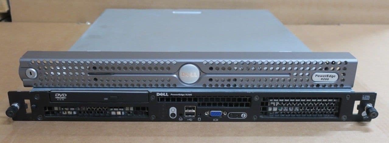 Dell PowerEdge R200 Xeon Quad Core X3320 2 5GHz 4GB Ram 2x 146GB HDD 1U ...