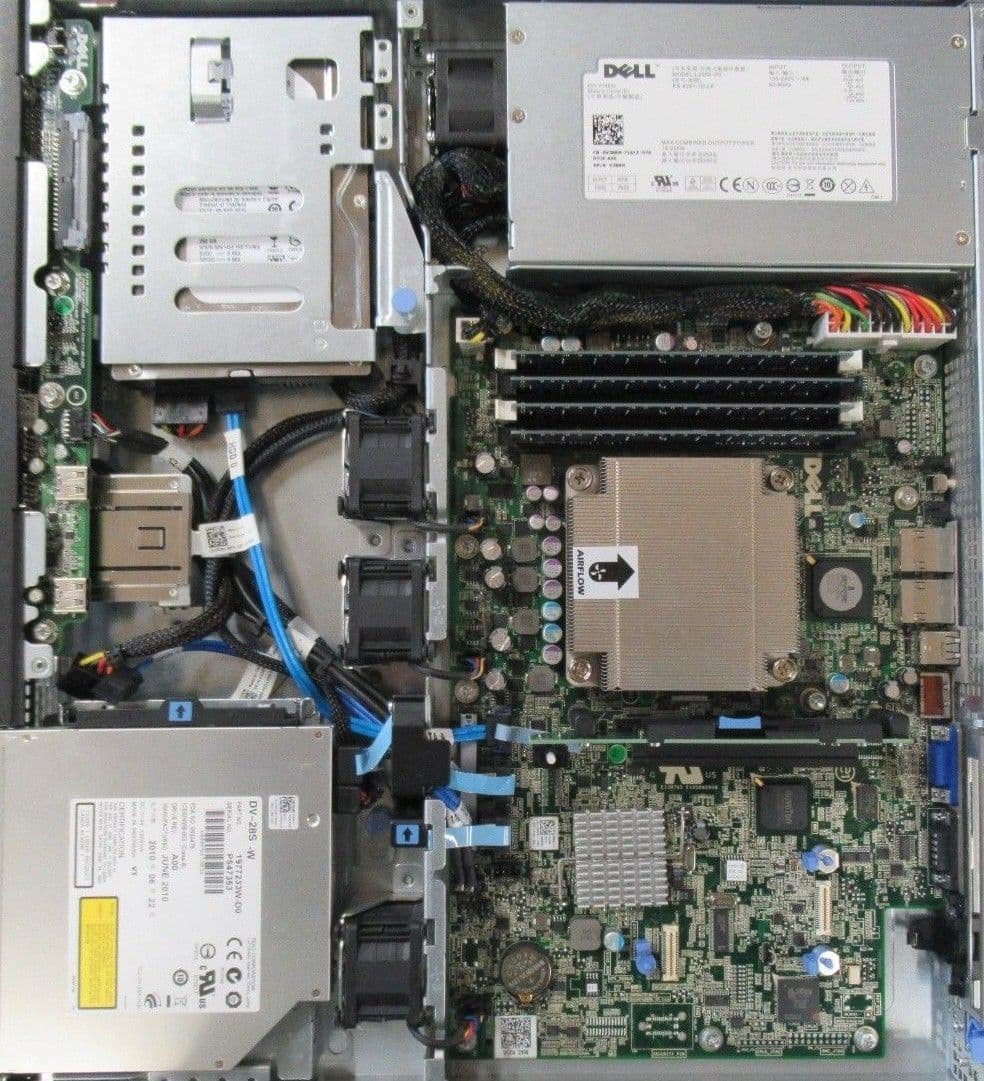 Dell PowerEdge R210 2x Intel Pentium G6950 2 80GHz 250Gb HDD 4Gb 1U ...