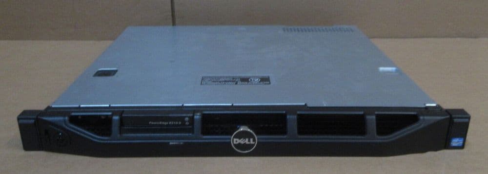Dell PowerEdge R210 II Xeon E3-1220v2 3 10GHz 16GB RAM 2 4TB HDD 1U ...