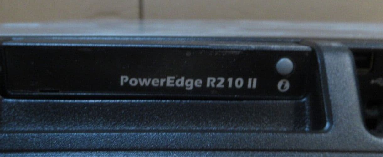 Dell PowerEdge R210 II Xeon E3-1220v2 3 10GHz 16GB RAM 2 7TB HDD 1U ...