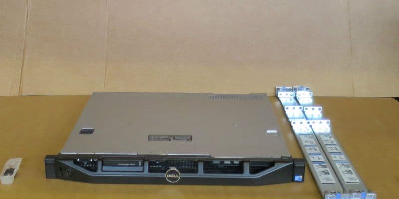 Dell Poweredge R210 QUAD-CORE XEON 2 66GHz 16GB Ram 2 x 1TB RAID 1U Server