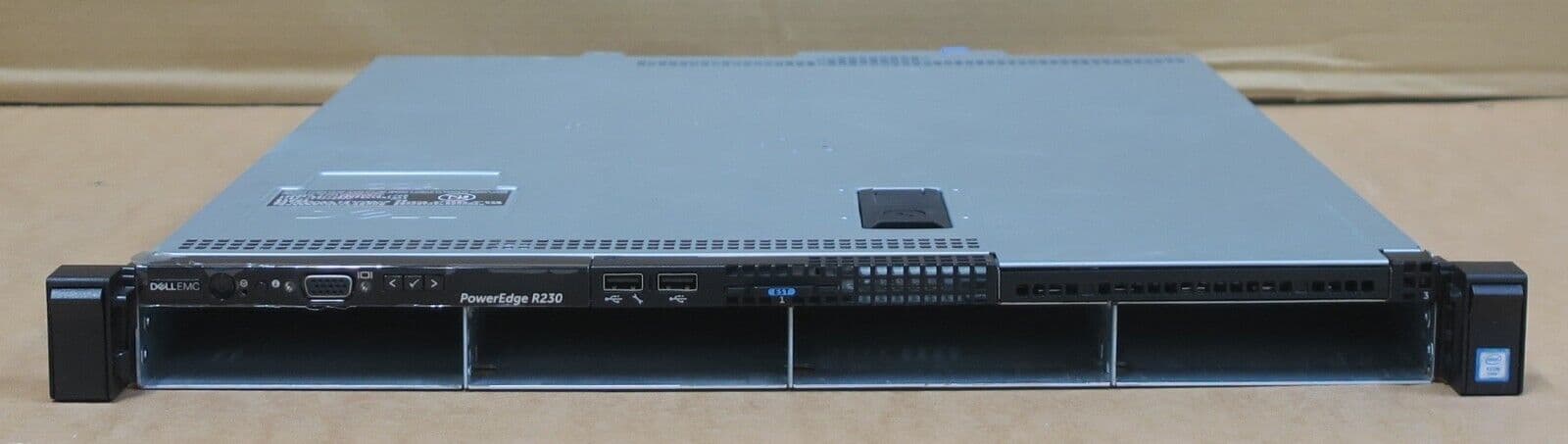 Dell PowerEdge R230 Quad-Core E3-1230v6 16GB Ram 4x 3 5" Short Depth 1U ...