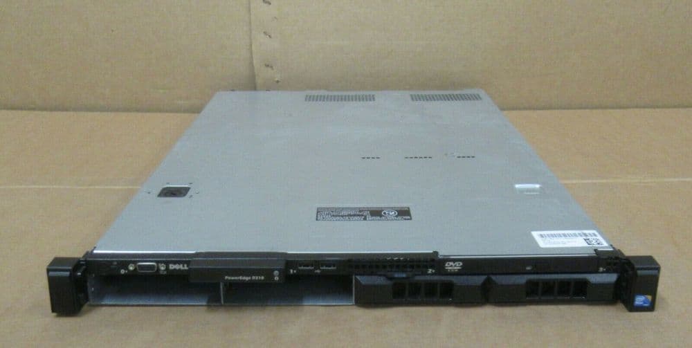 Dell PowerEdge R310 Quad-Core X3430 2 40GHz 8GB RAM 4x 2 5" Bay RAID 1U ...