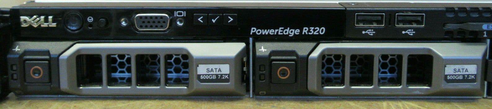 Dell PowerEdge R320 1x 4-Core E5-2407 2 2GHz 16GB Ram 1TB HDD RAID 1U ...