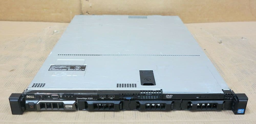 Dell PowerEdge R320 4-Core E5-2407 2 20GHz 16GB Ram 600GB HDD H310 1U ...