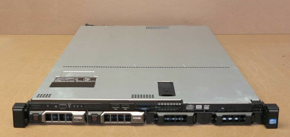 Dell PowerEdge R320 4-Core E5-2407 2 2GHz 8GB Ram 2x 500GB HDD H310 1U ...
