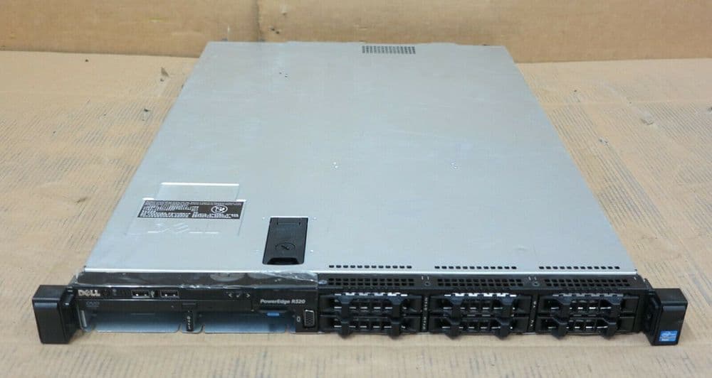 Dell PowerEdge R320 6-C E5-2440 2 40GHz 32GB Ram 8x 2 5" SAS Bays 1U Server