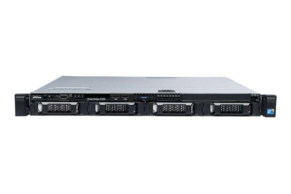 Dell PowerEdge R320 CTO 1U Server E5-2400 v1/v2 Series CPU 6-DIMM 4x 3 ...