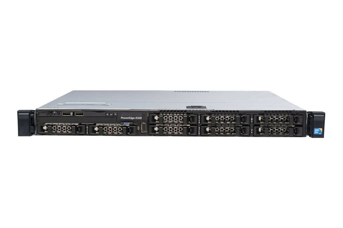 Dell PowerEdge R320 CTO 1U Server E5-2400 v1/v2 Series CPU 6-DIMM 8-Bay ...