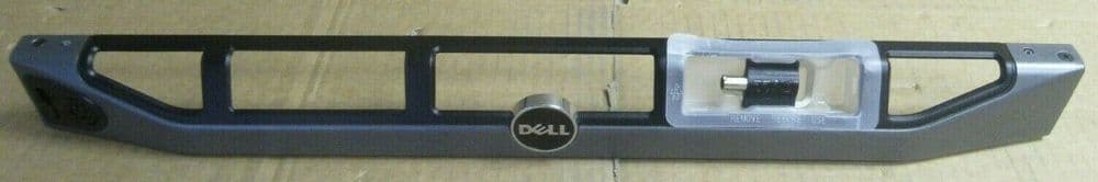 Dell PowerEdge R320 R420 R620 R630 1U Grey Front Bezel Includes Key