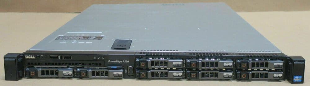 Dell PowerEdge R320 Six-Core E5-2430 2 20GHz 24GB Ram 8x 600GB HDD 1U ...